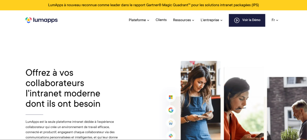 LumApps reconnue à nouveau comme Leader dans le Magic Quadrant™ 2024 de Gartner® catégorie ...